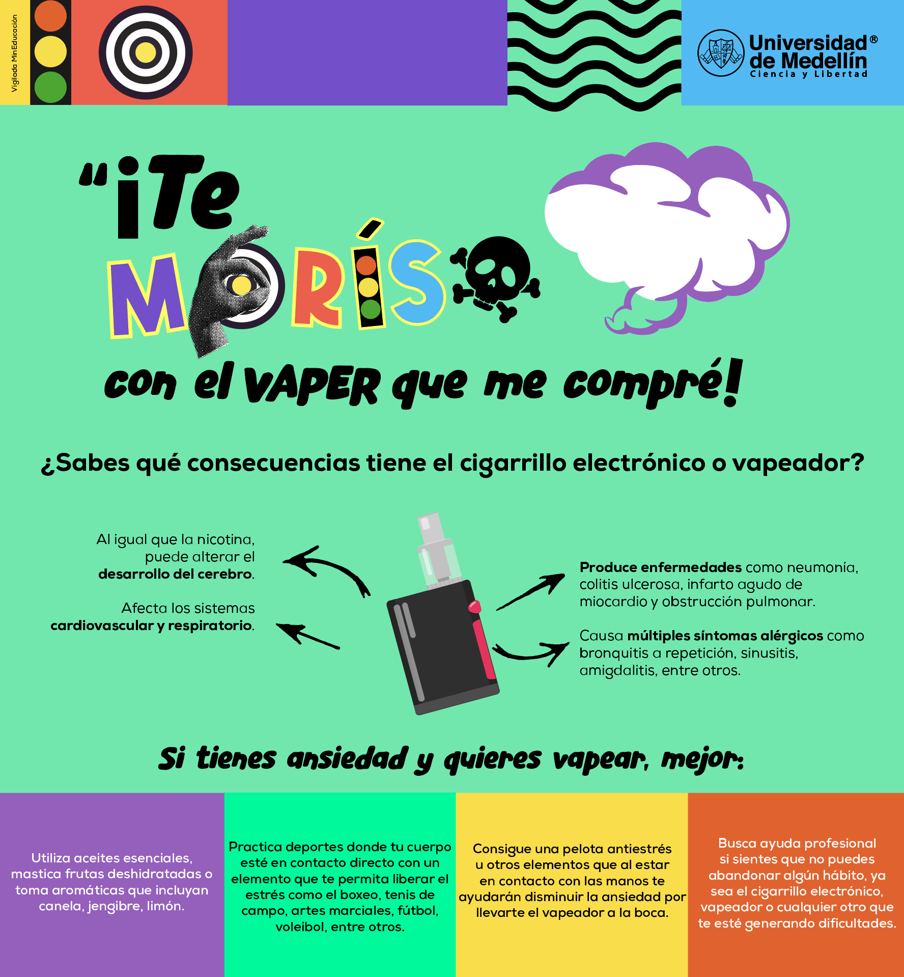 Los vapeadores pueden afectar tu salud seriamente – Estudiantes